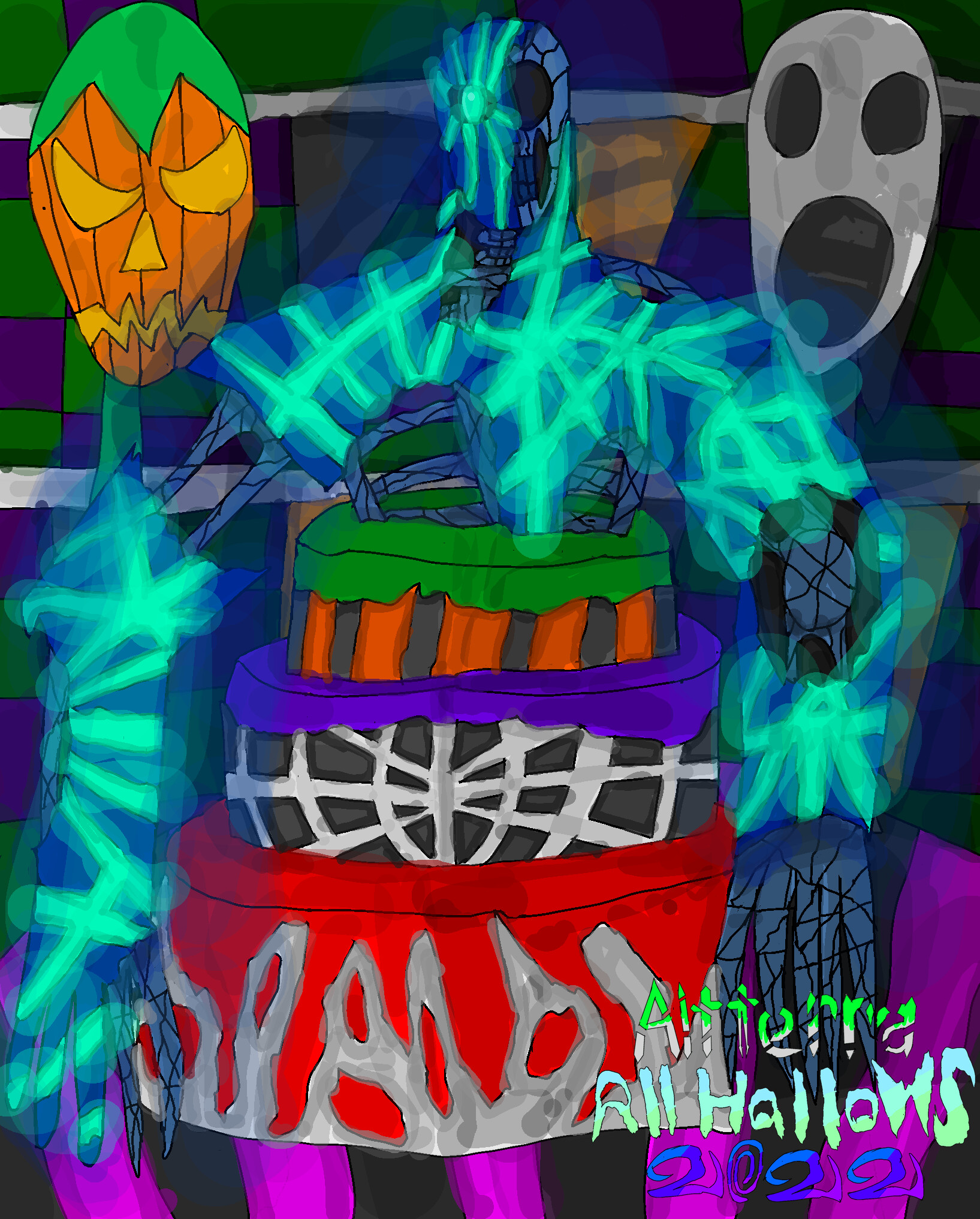 ArtStation - The Revenant(Ghost Themed Optical Skin)