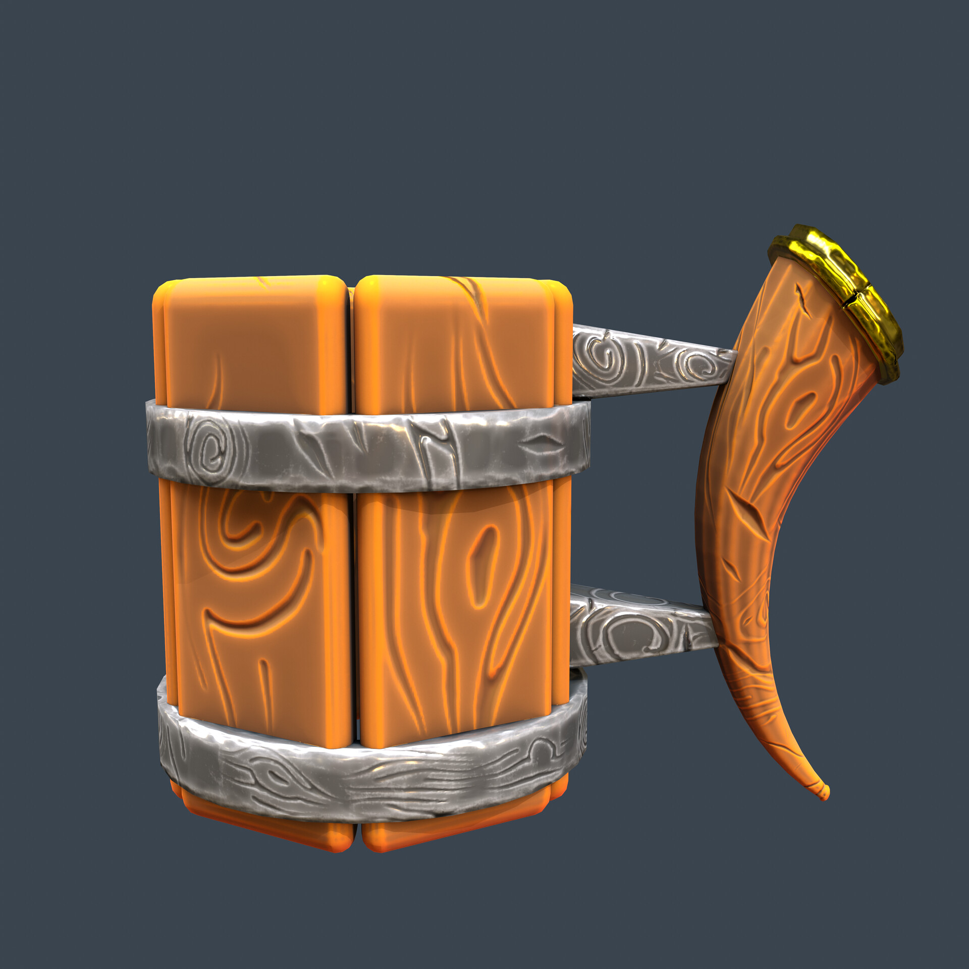 ArtStation - Game Ready Stylized Mug