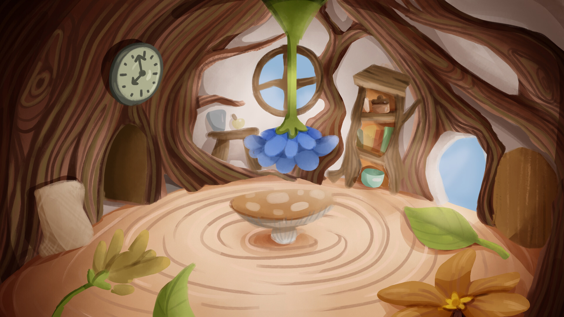 ArtStation - Nectar Internship: Tree House Design Concept