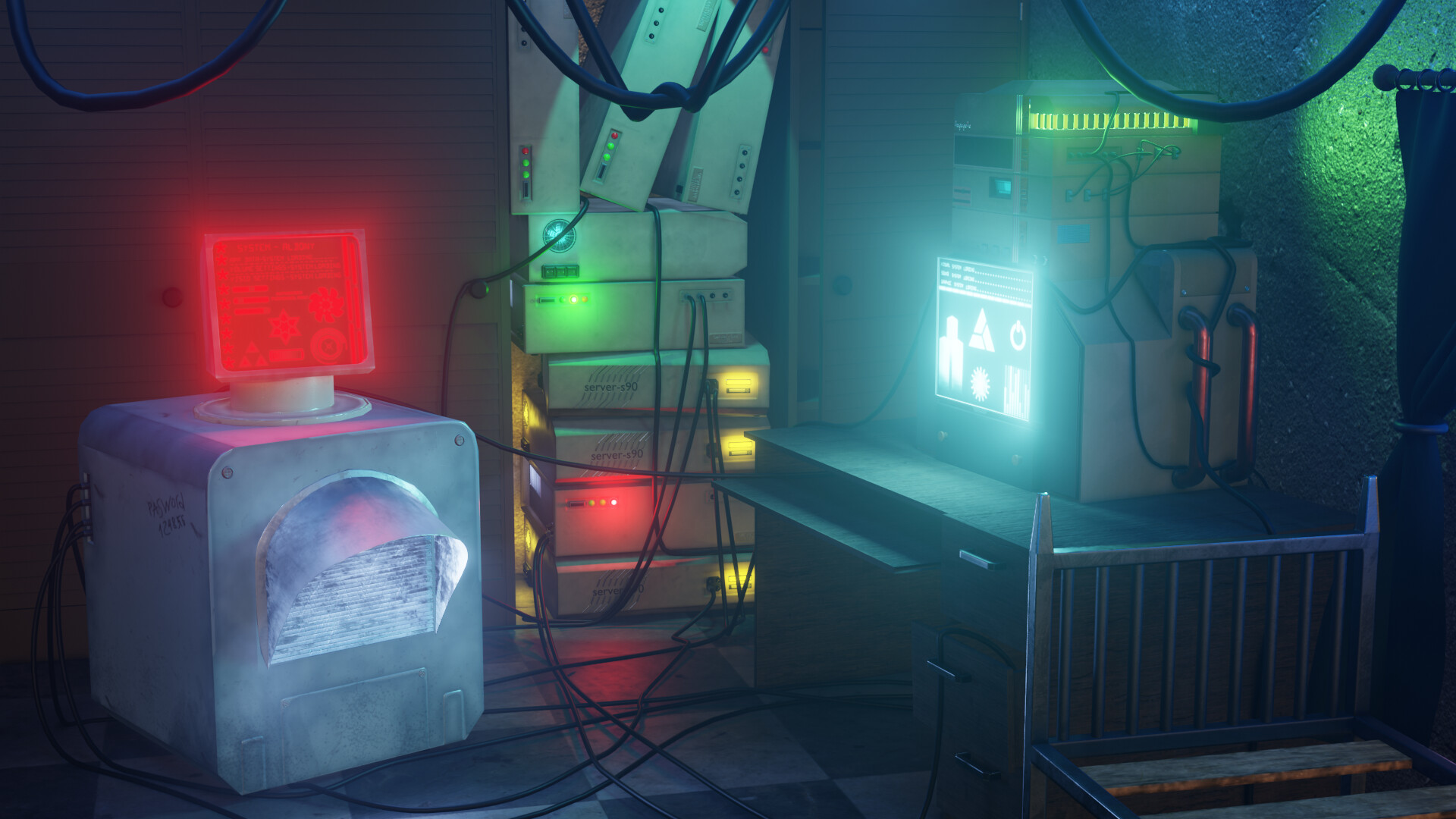 ArtStation - old cyberpunk