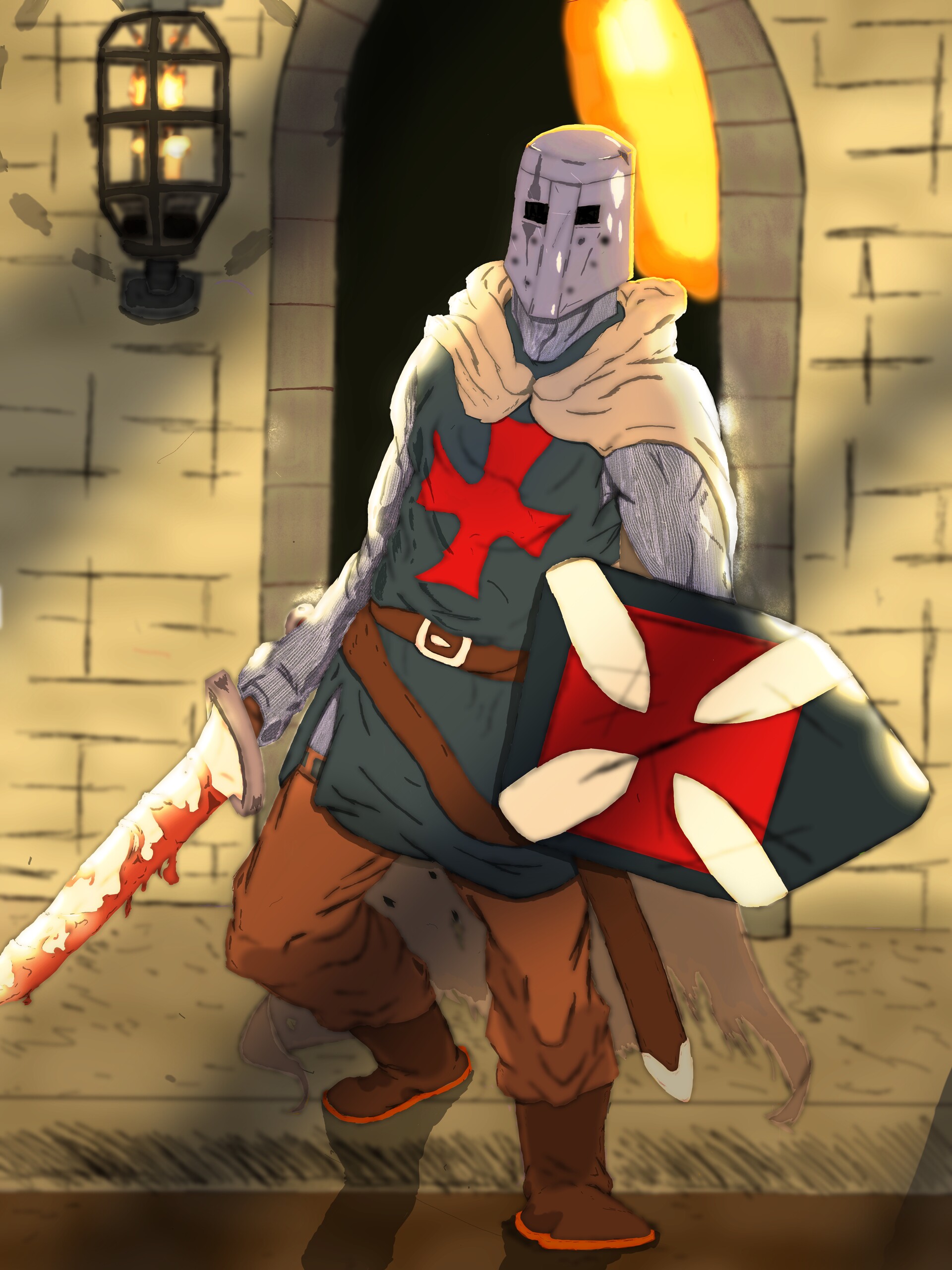 ArtStation - Fantasy Knight