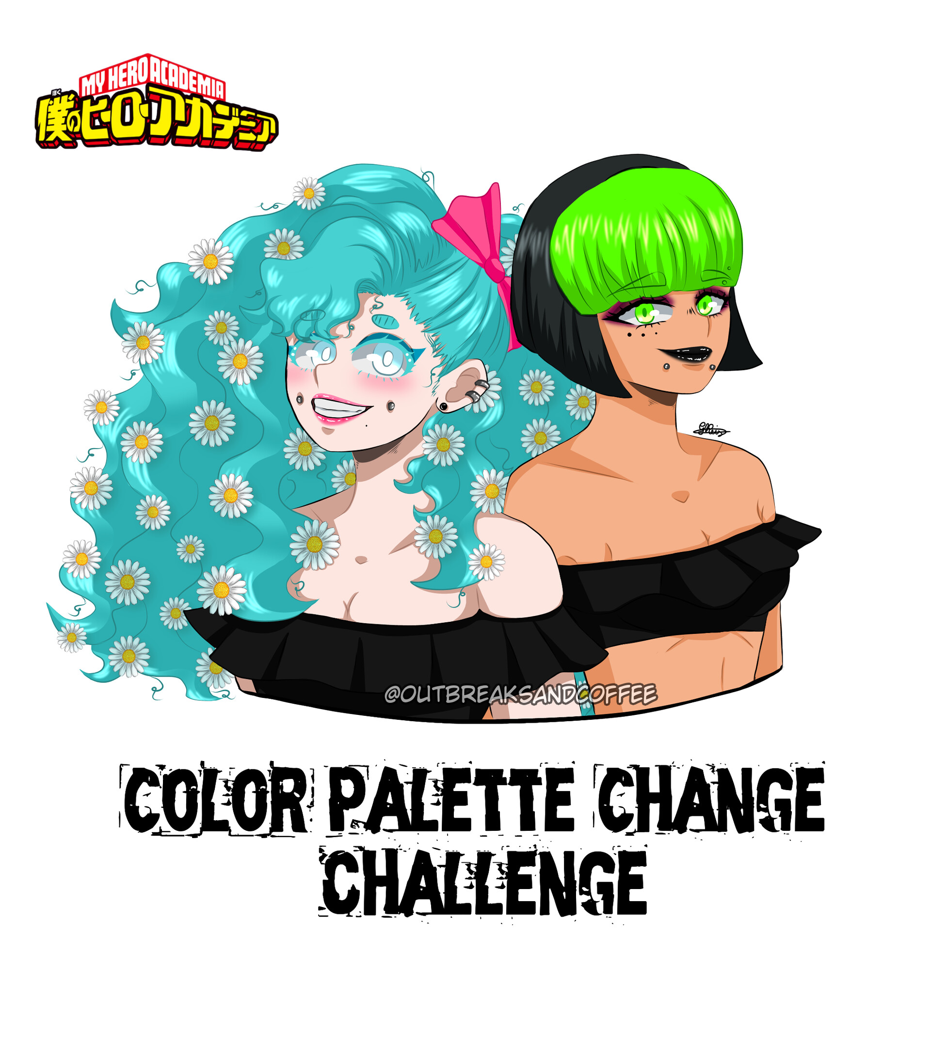 ArtStation - Color Palette Swap Challenge