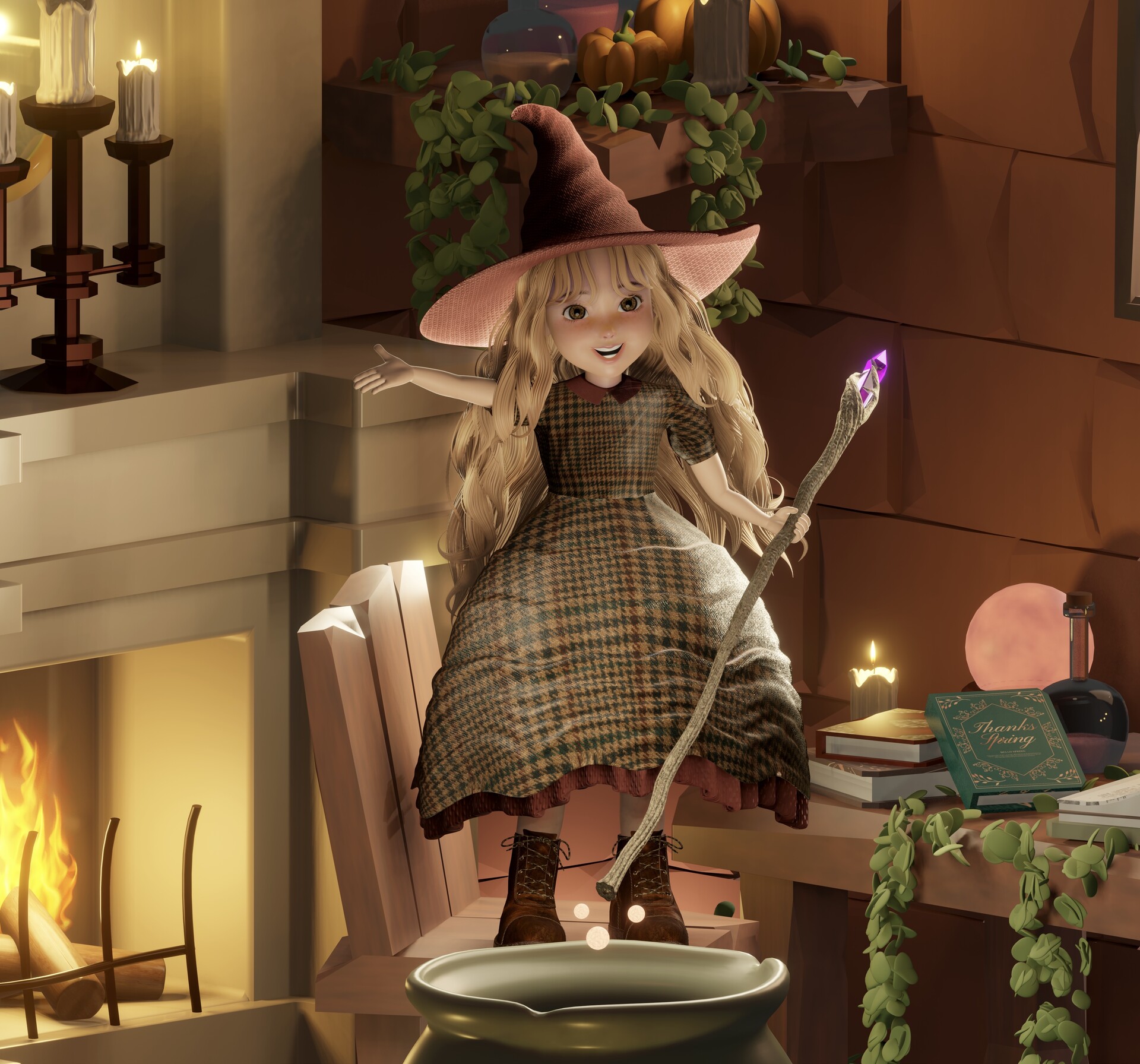 ArtStation - Kid wizard