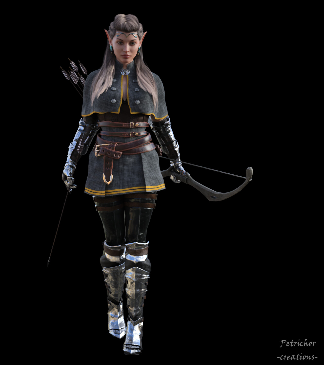 ArtStation - Elven Archer