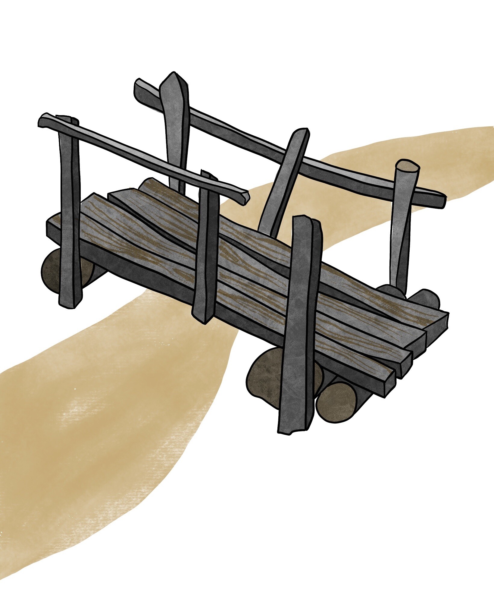 ArtStation - Old bridge