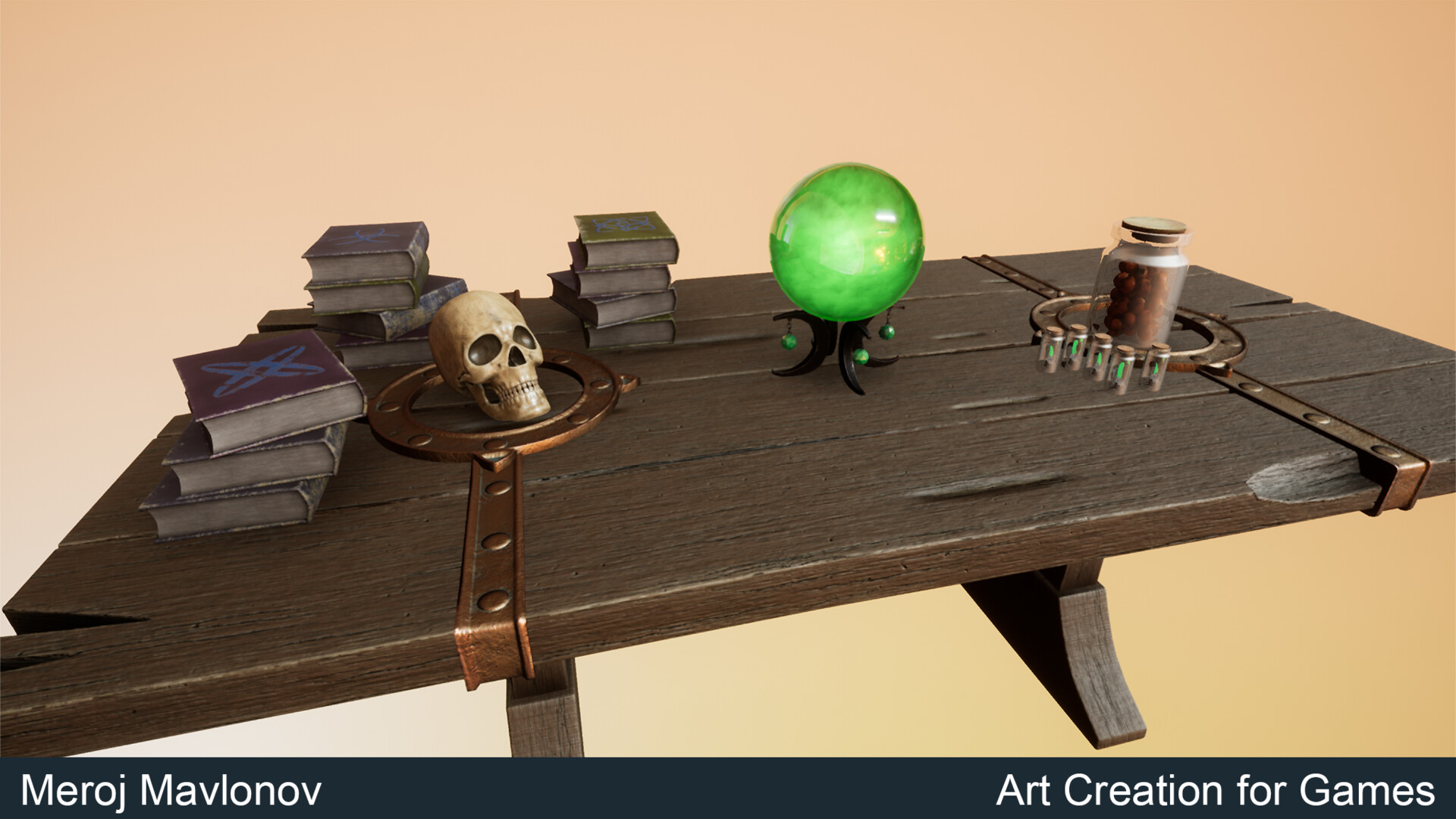 ArtStation - Wizard's Table