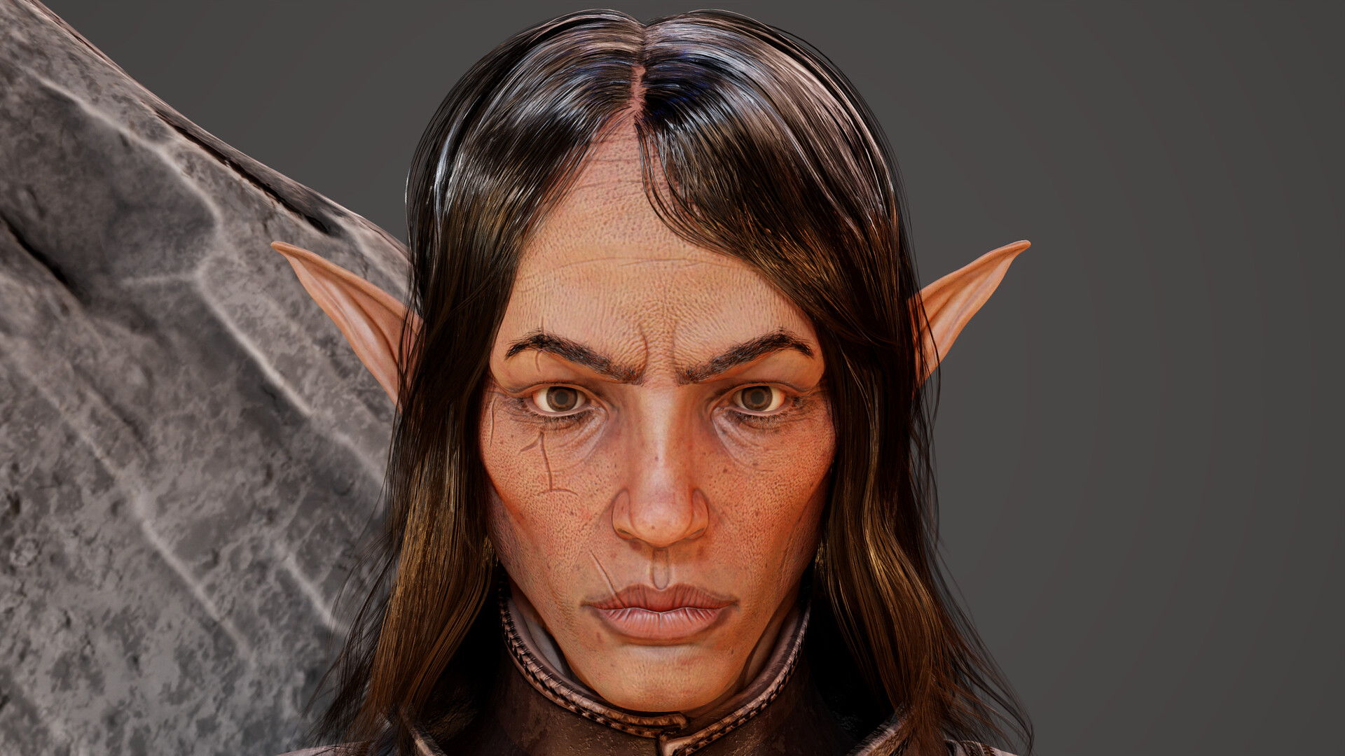 ArtStation - DARK ELF (REAL-TIME CHARACTER)
