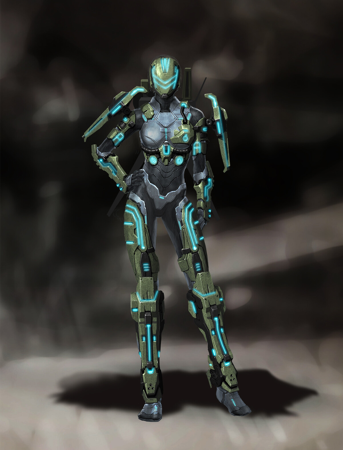 ArtStation - Armor Design B - L2 project