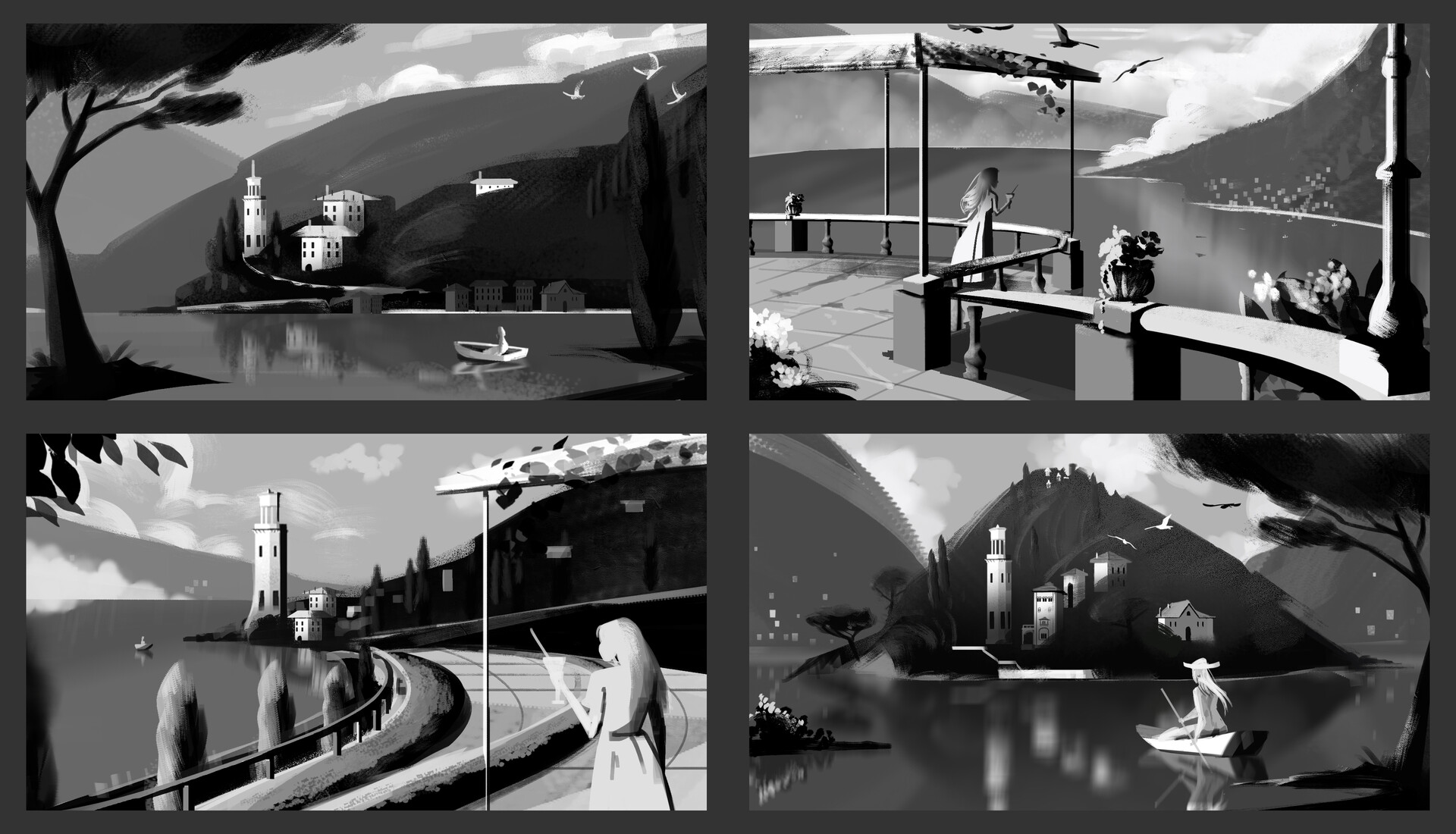 Nithin Rajan - Island : Ghibli Style