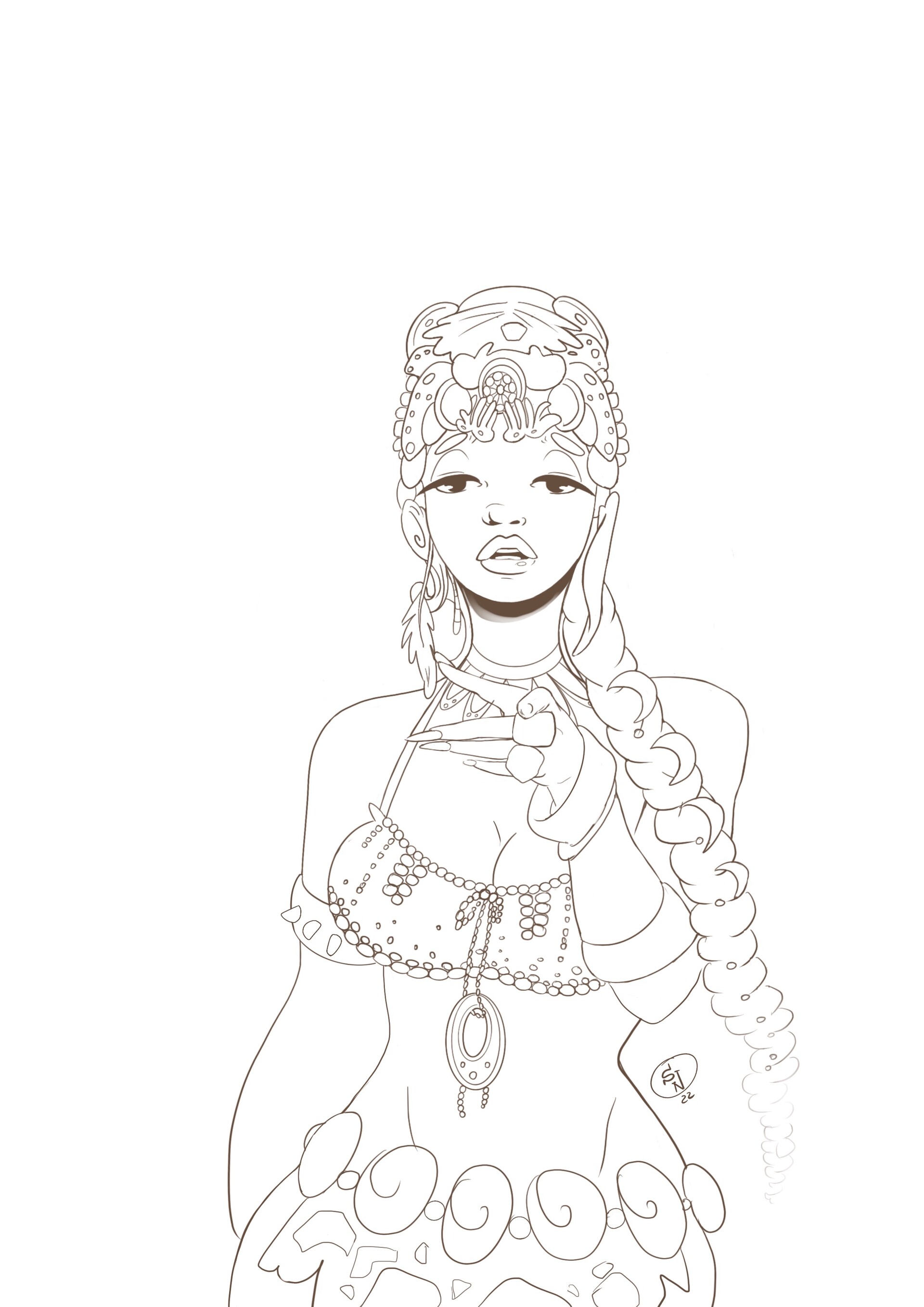 karol g coloring pages