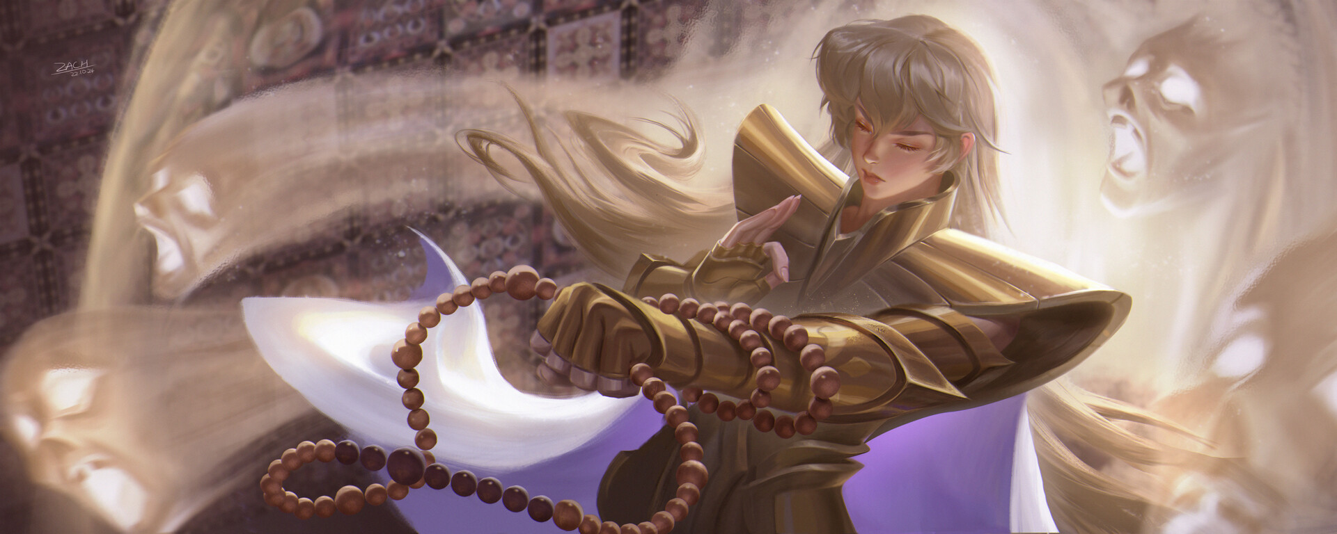 ArtStation - Saint Seiya Shyaka Fanart