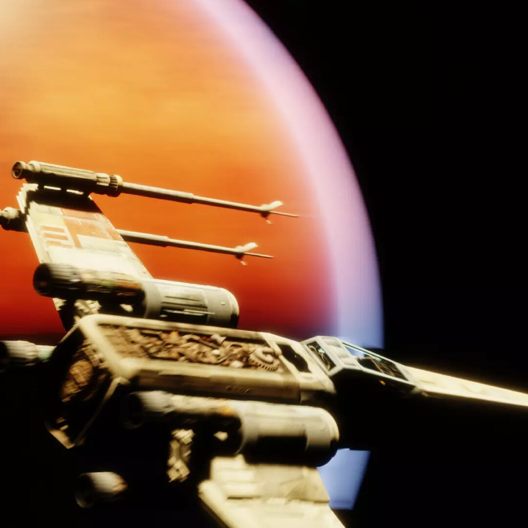 ArtStation - x wing animation