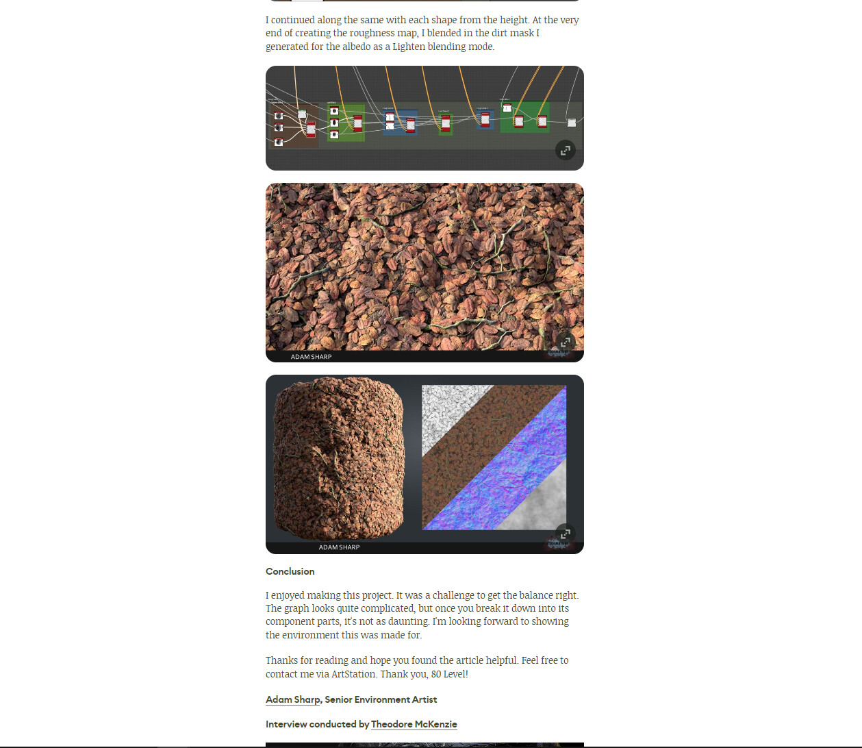 Adam sharp - Fallen Leaves 80 Lvl Material Breakdown.