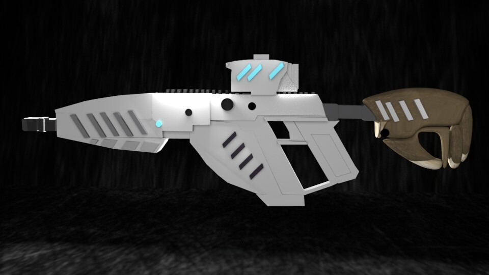 ArtStation - XR15 Assault Rifle model