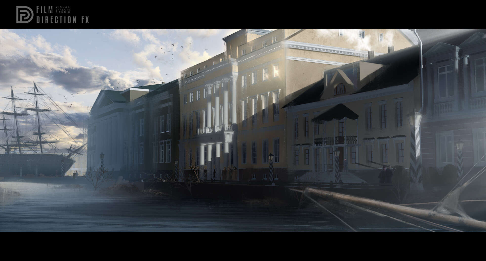 ArtStation - St. Petersburg after the flood