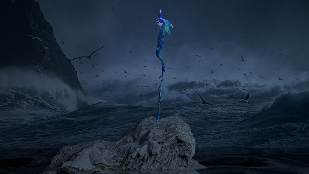 ArtStation - water stick