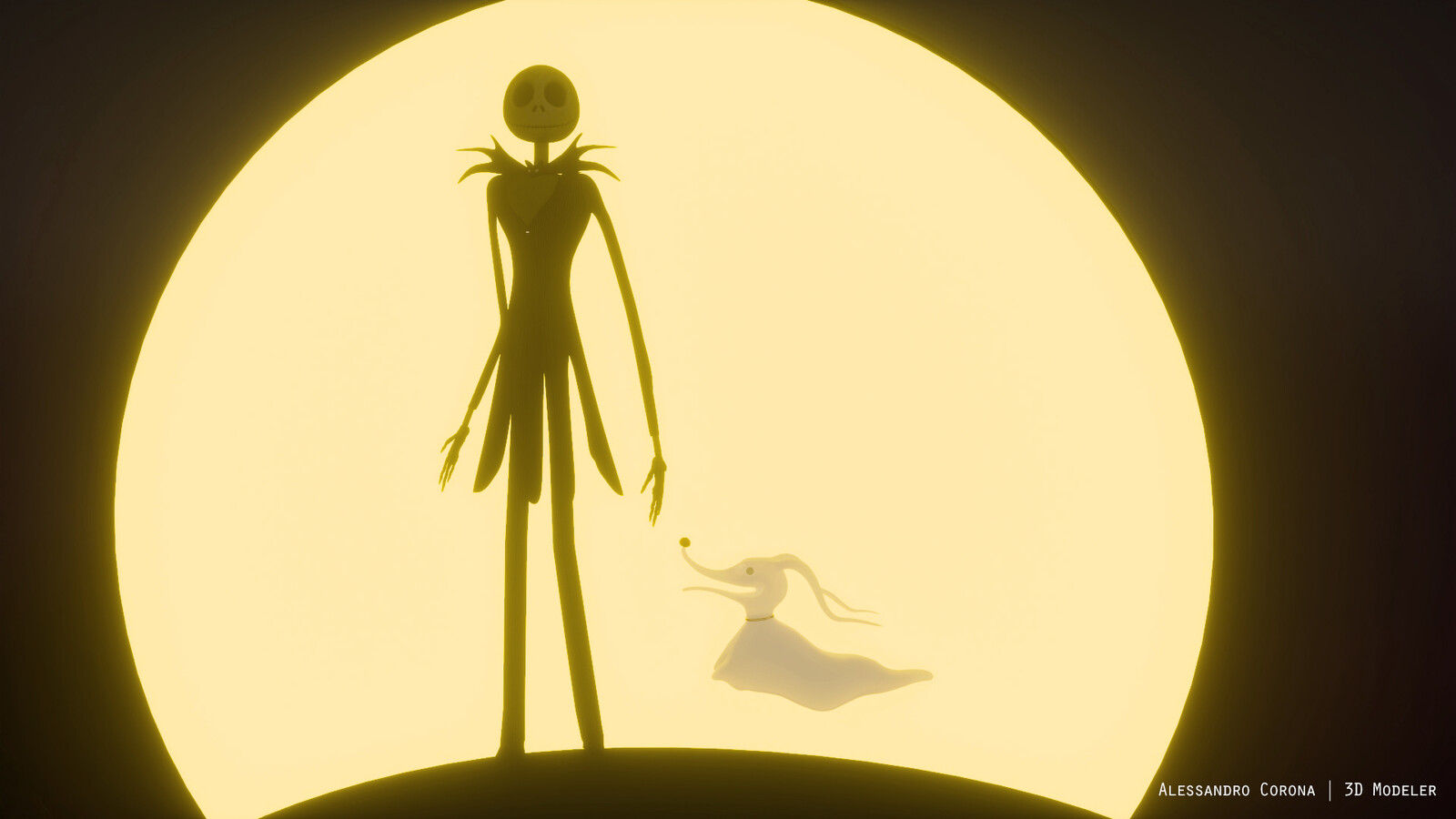 Alessandro Corona - Jack Skeletron - The Nightmare Before Christmas - Jack's Lament scene