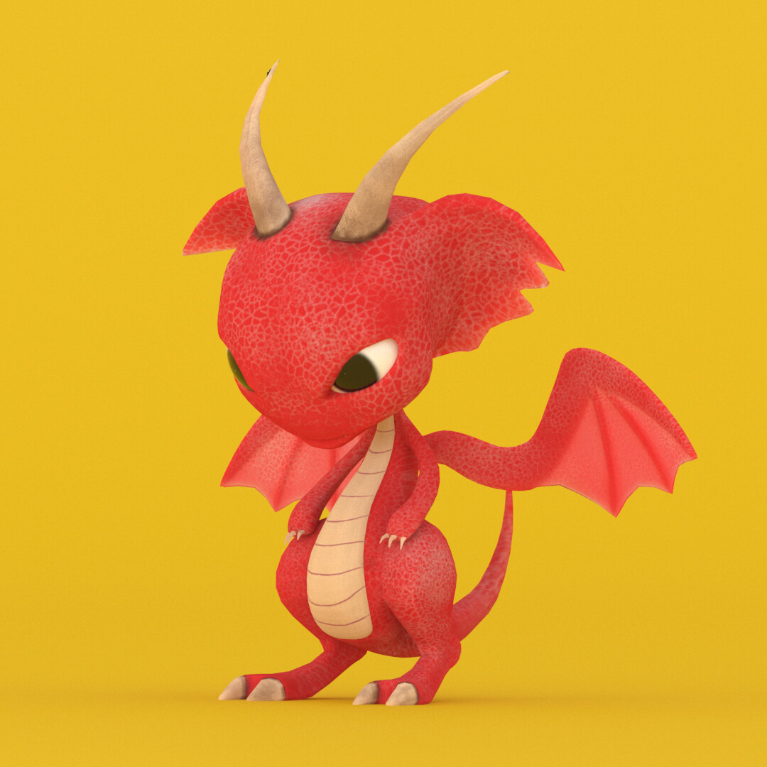 ArtStation - Baby Dragon