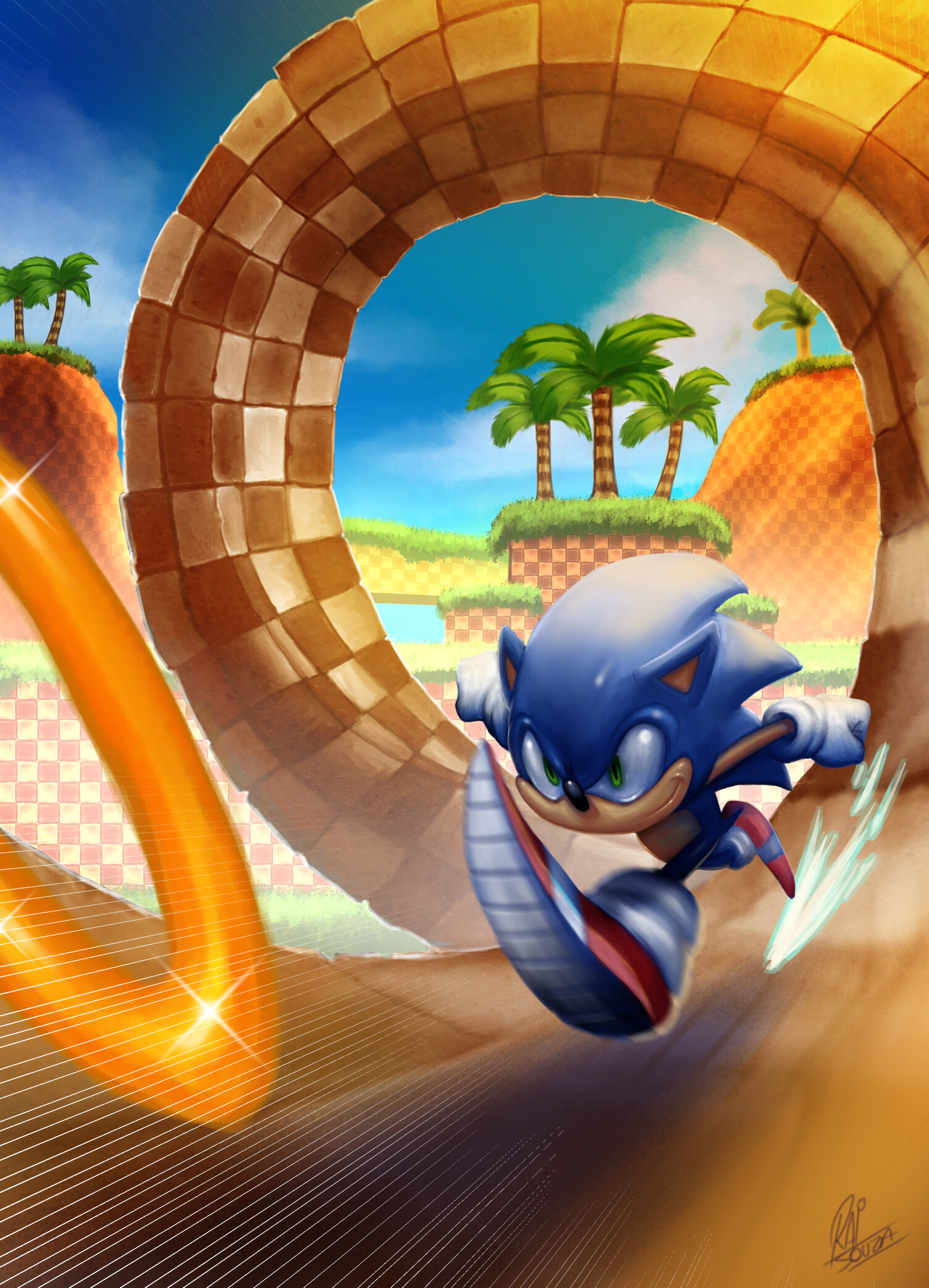 ArtStation - Sonic Fanart