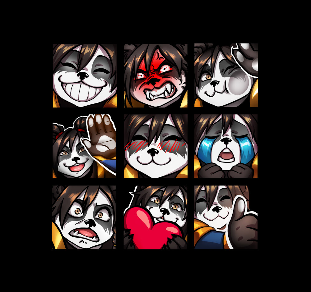 ArtStation - Twitch emoticons