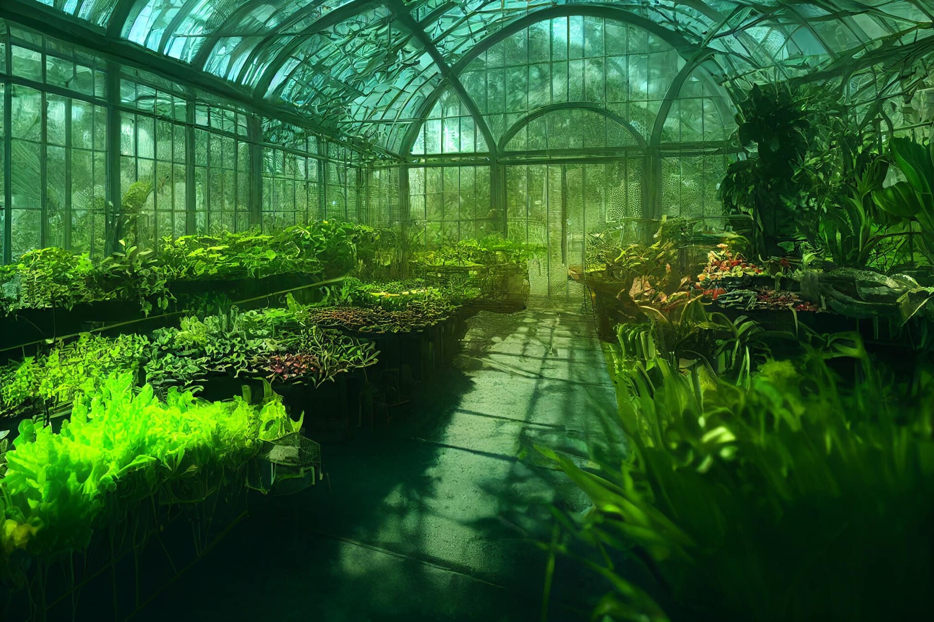 ArtStation - GLASS GARDEN #4