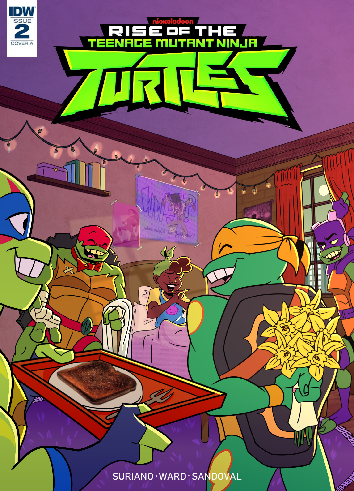 ArtStation - Rise of the Teenage Mutant Ninja Turtles - Mockup Comic Cover