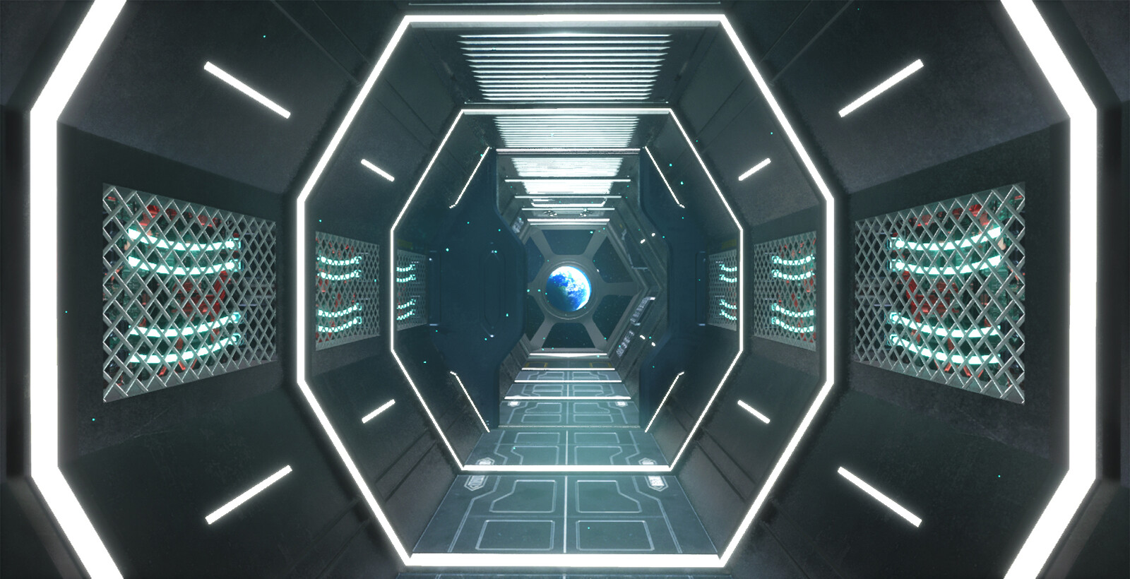 Hakan ER - Spaceship Interior - Level Design
