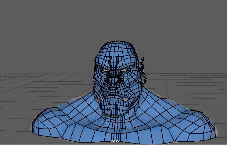 ArtStation - Orc Retopology
