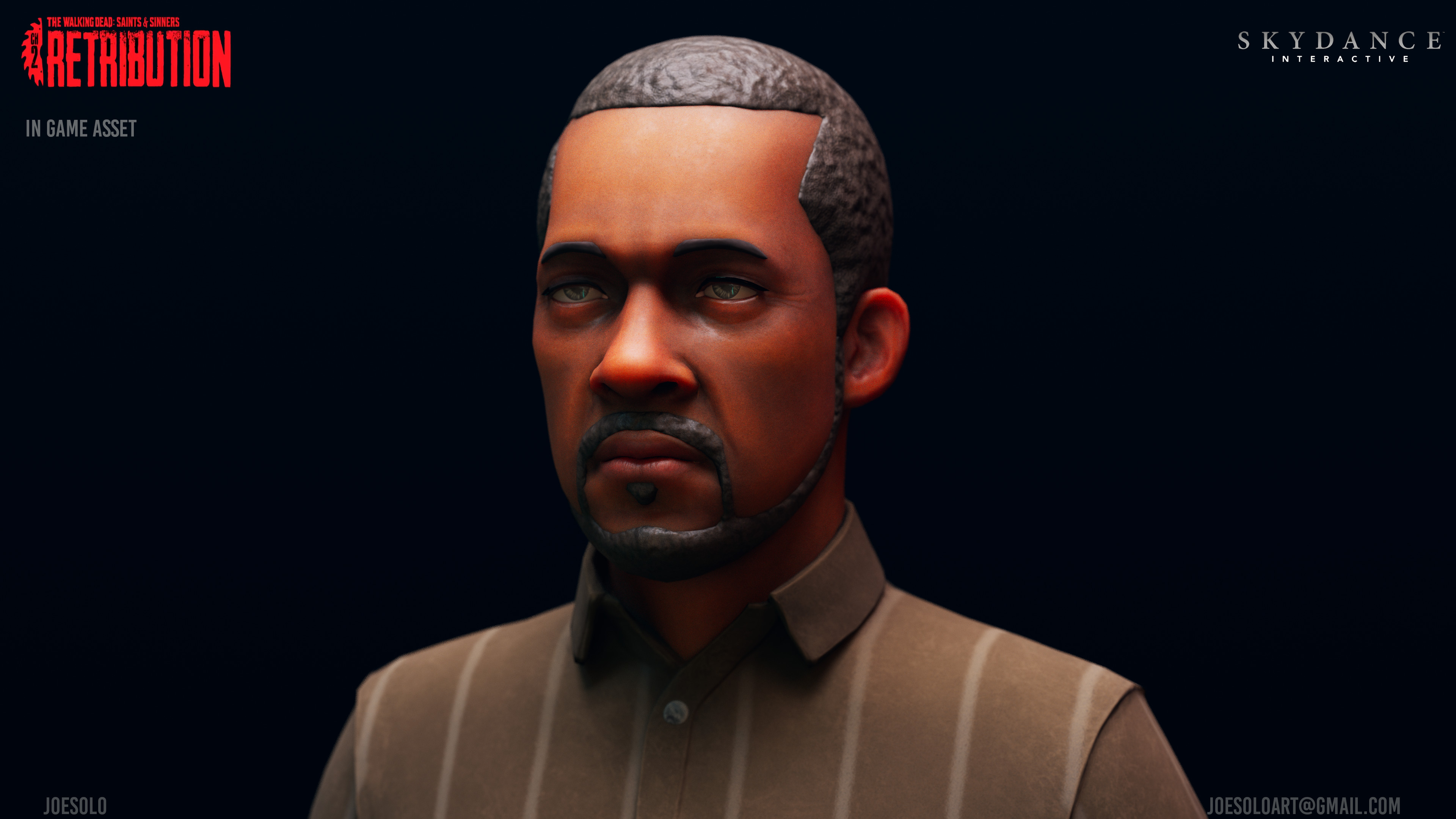 Joe Solo - TWD Saints and Sinners Chapter 2 - Sonny Low Poly- 2021