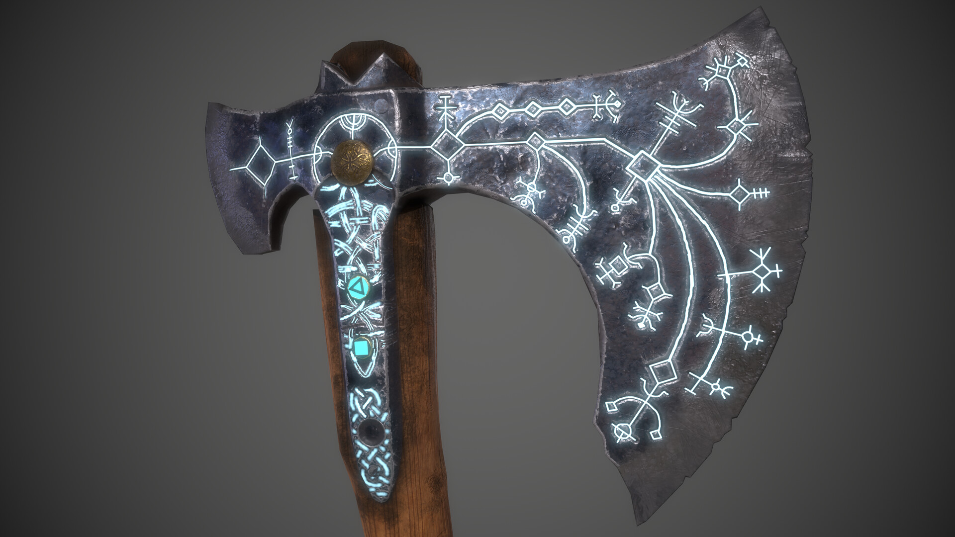 ArtStation - God of War Leviathan Axe
