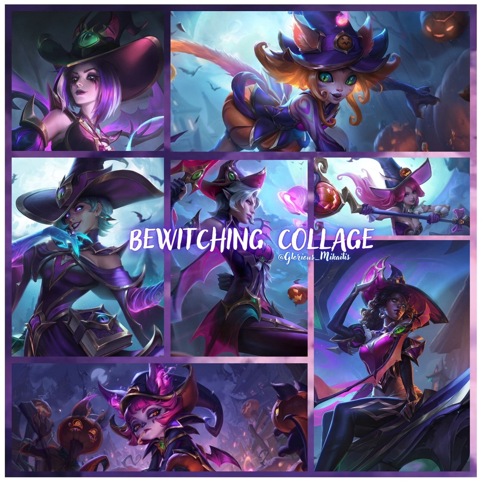 ArtStation - Bewitching Collage