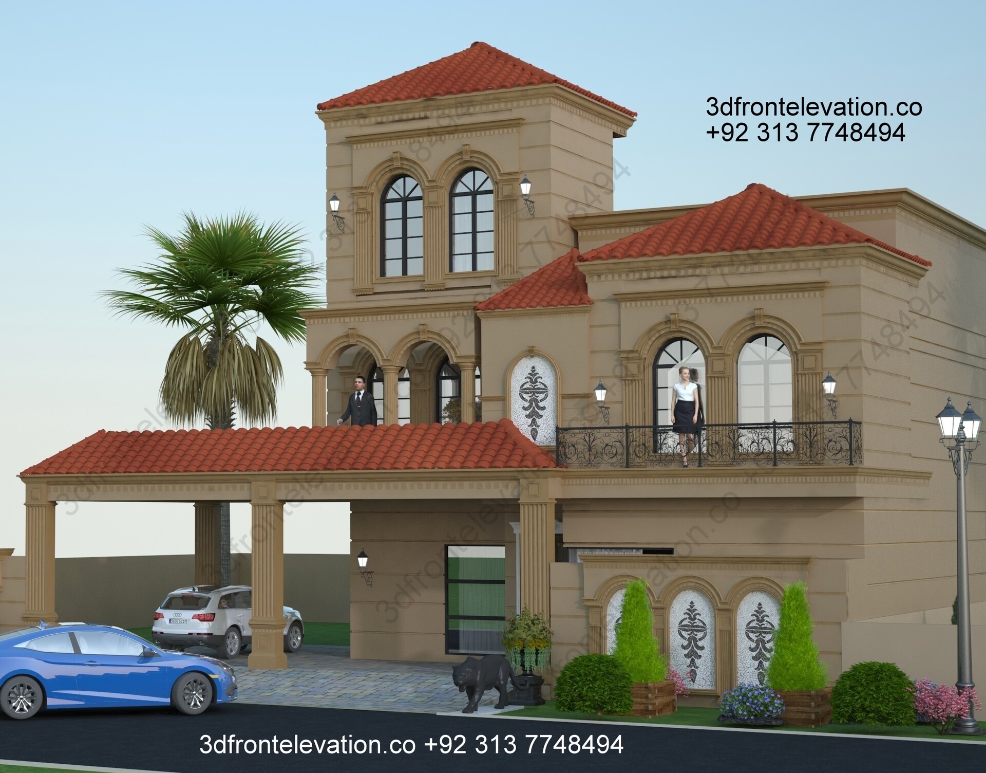 Architect for Design 3dfrontelevation.co - Best Architect for Beautiful Bungalow House New Town ...