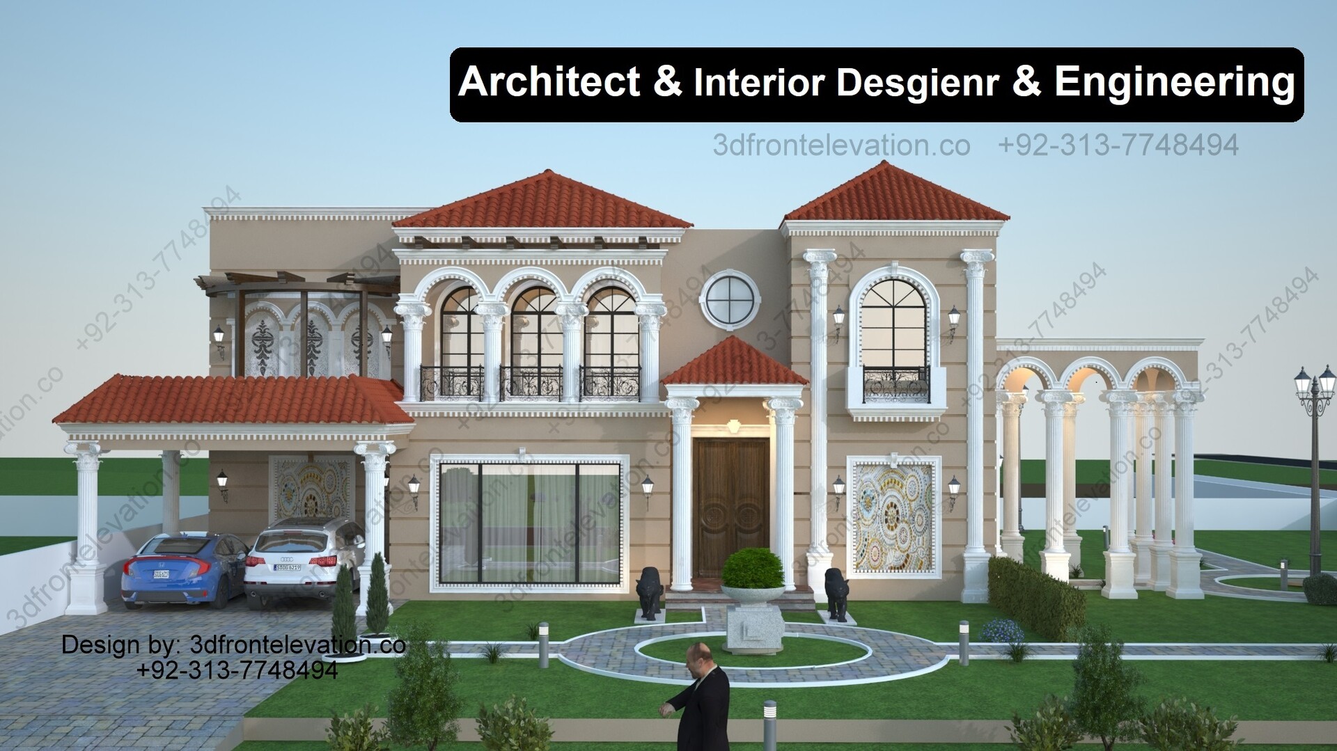 Architect for Design 3dfrontelevation.co - Best Architect for Beautiful Bungalow House New Town ...