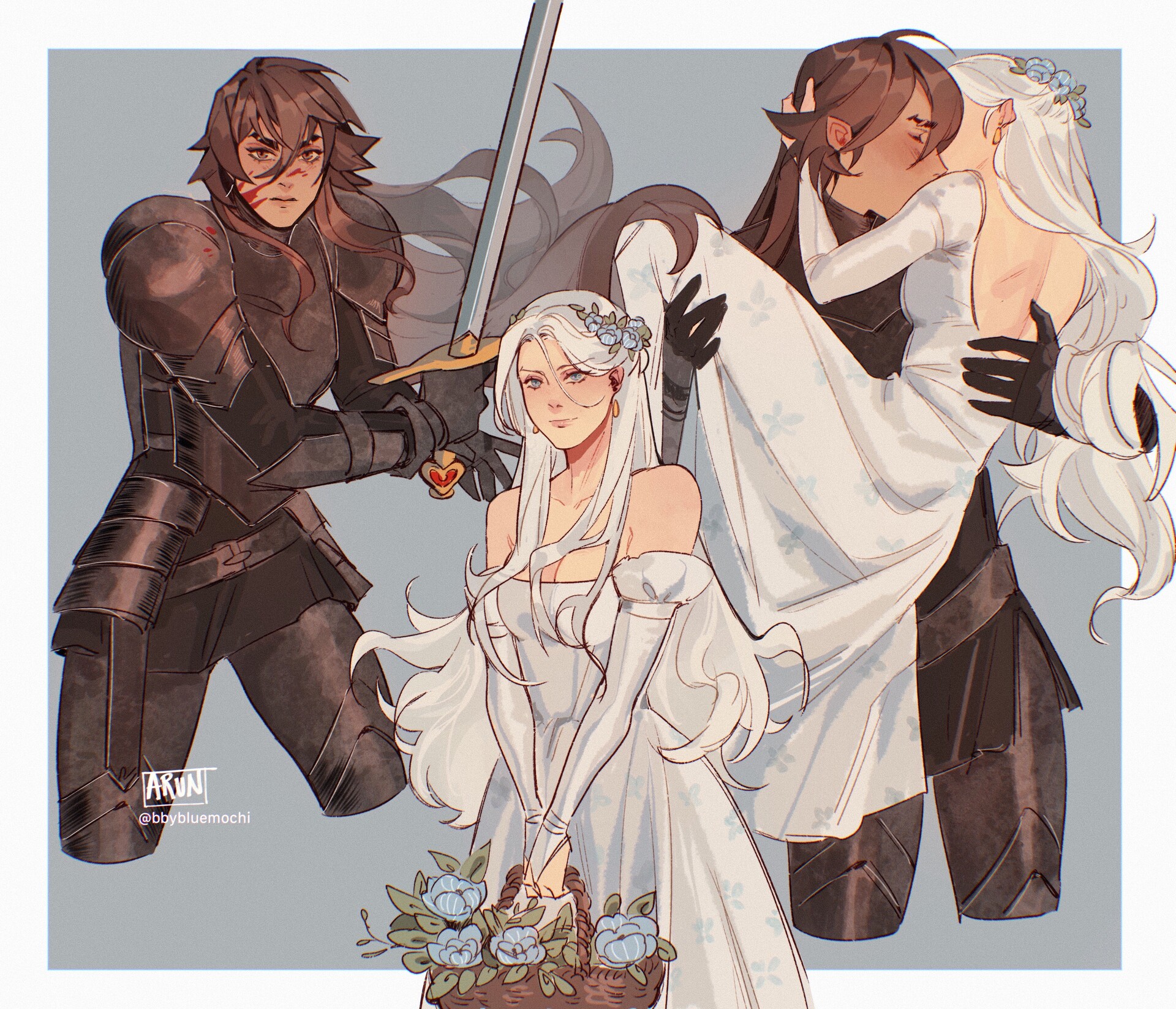 ArtStation - Fairytale lesbians