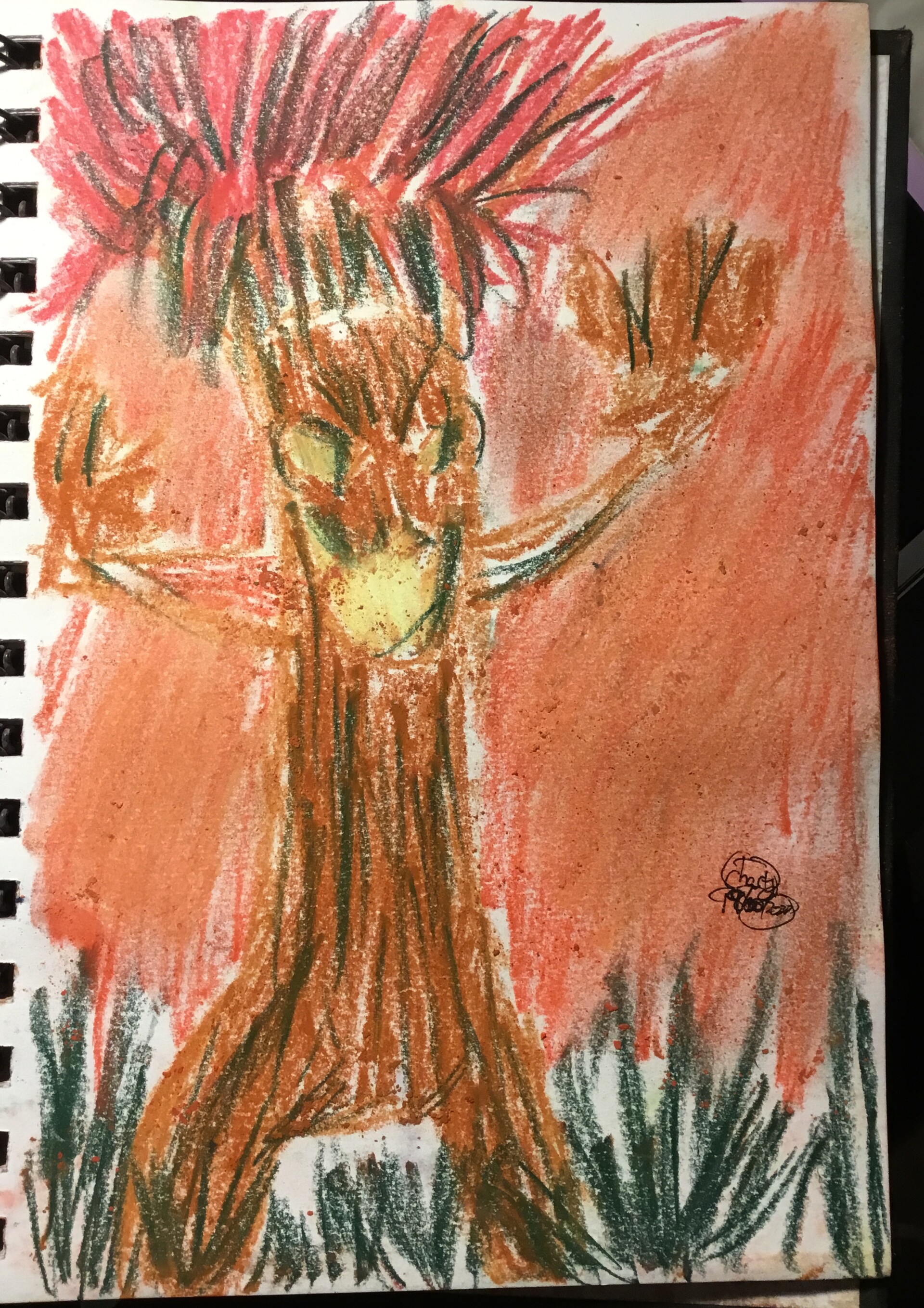 ArtStation - Inktober 2022 - Day 19 - Evil Tree