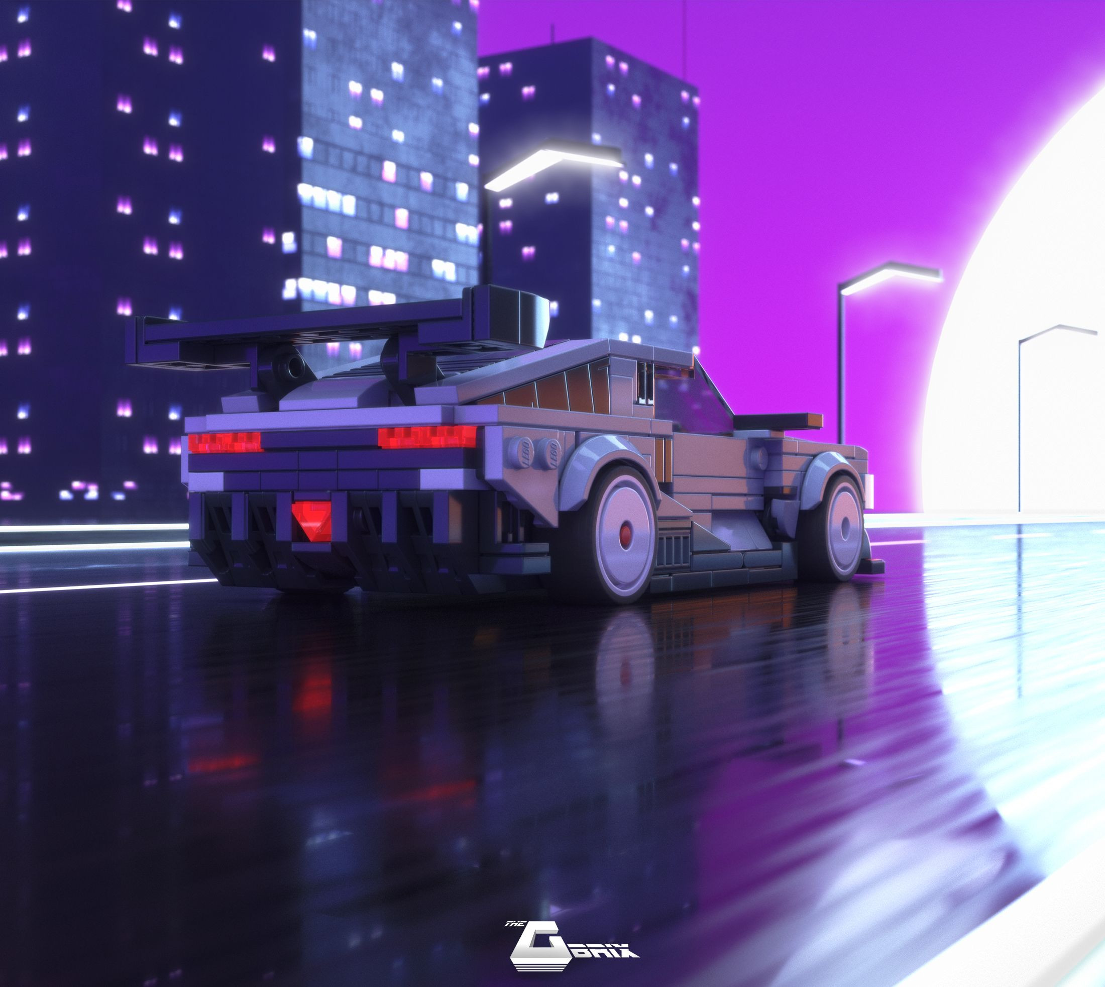 Glinnzar - 3d Texturing and Digital Painting - LEGO Hyundai N Vision 74 ...