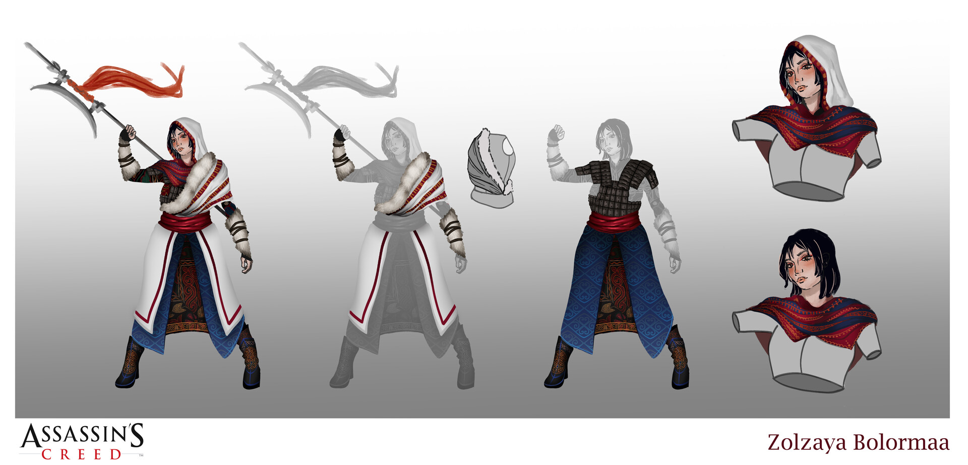 ArtStation - Assassin's Creed Character Design