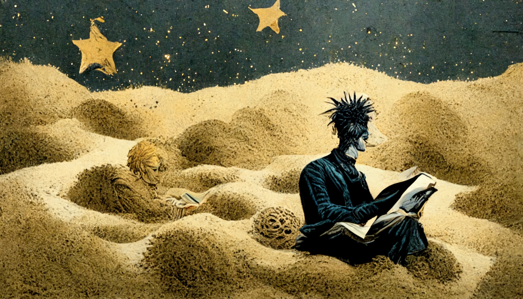 ArtStation - Sandman Sits