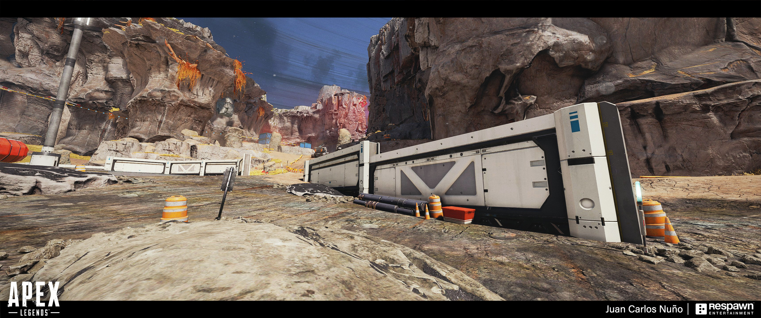 Juan Carlos Nuno - Apex Legends: Eclipse - Broken Moon - Lunar Habitat ...