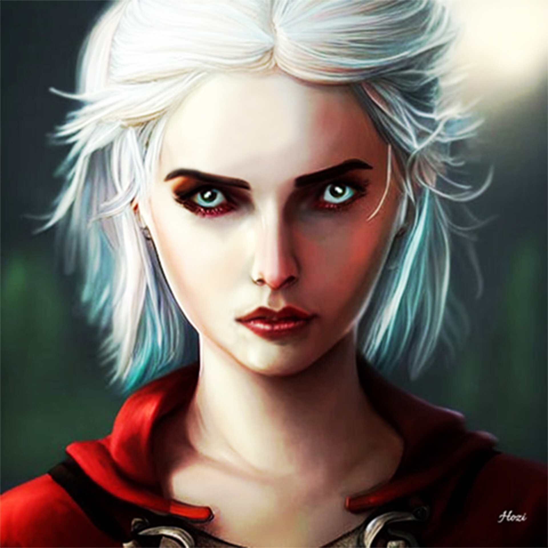 ArtStation - Princess Elena Portrait - Blending In