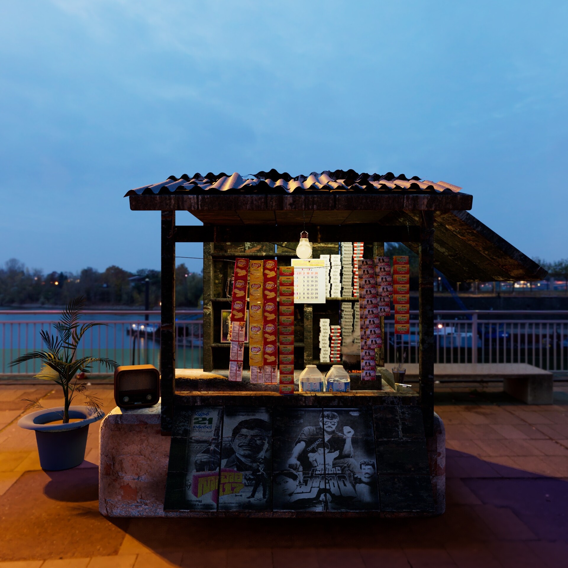 ArtStation - Hyderabad TEA STALL