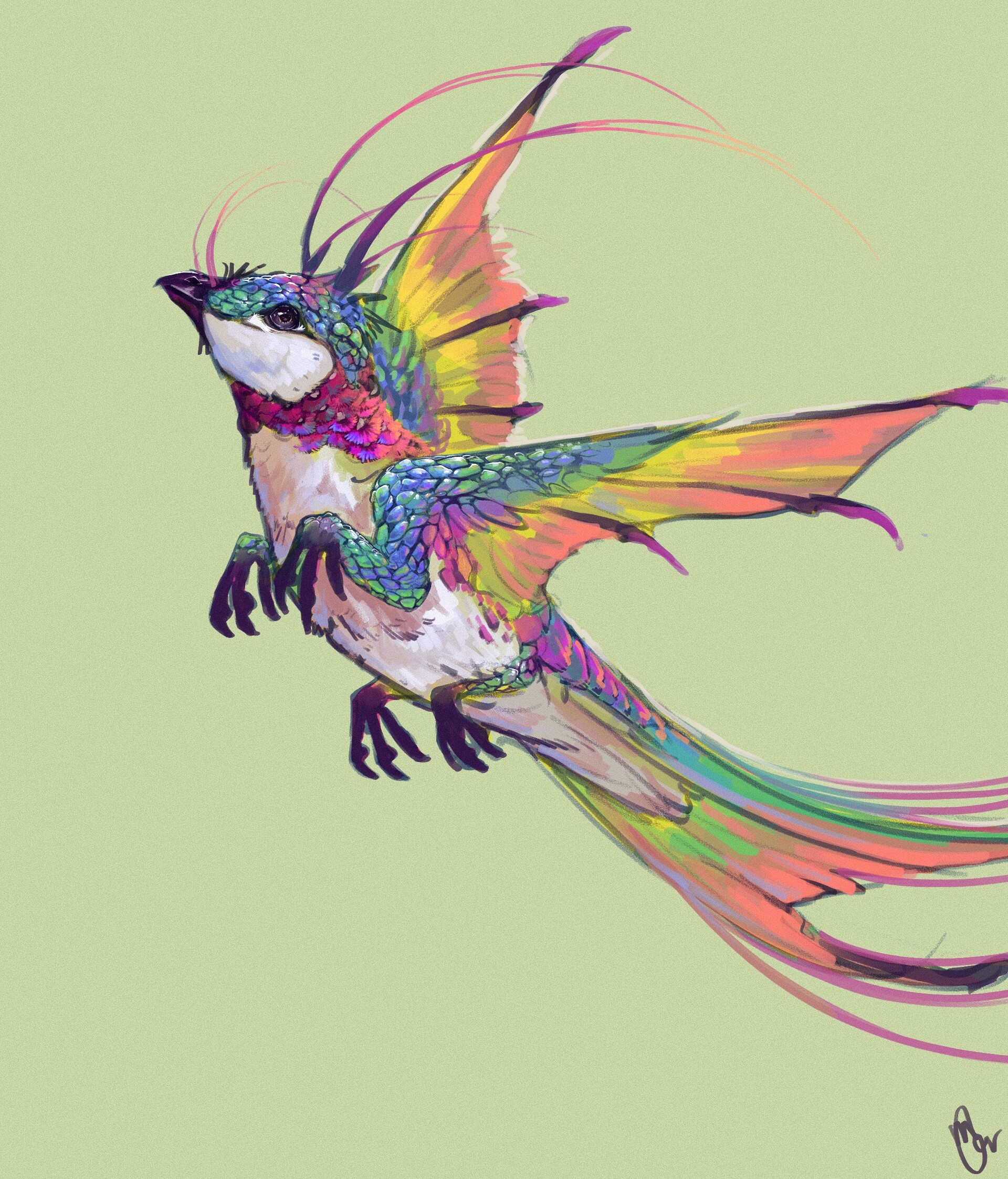 Hummingbird Dragon by Merren Northrup — ProUser.Me