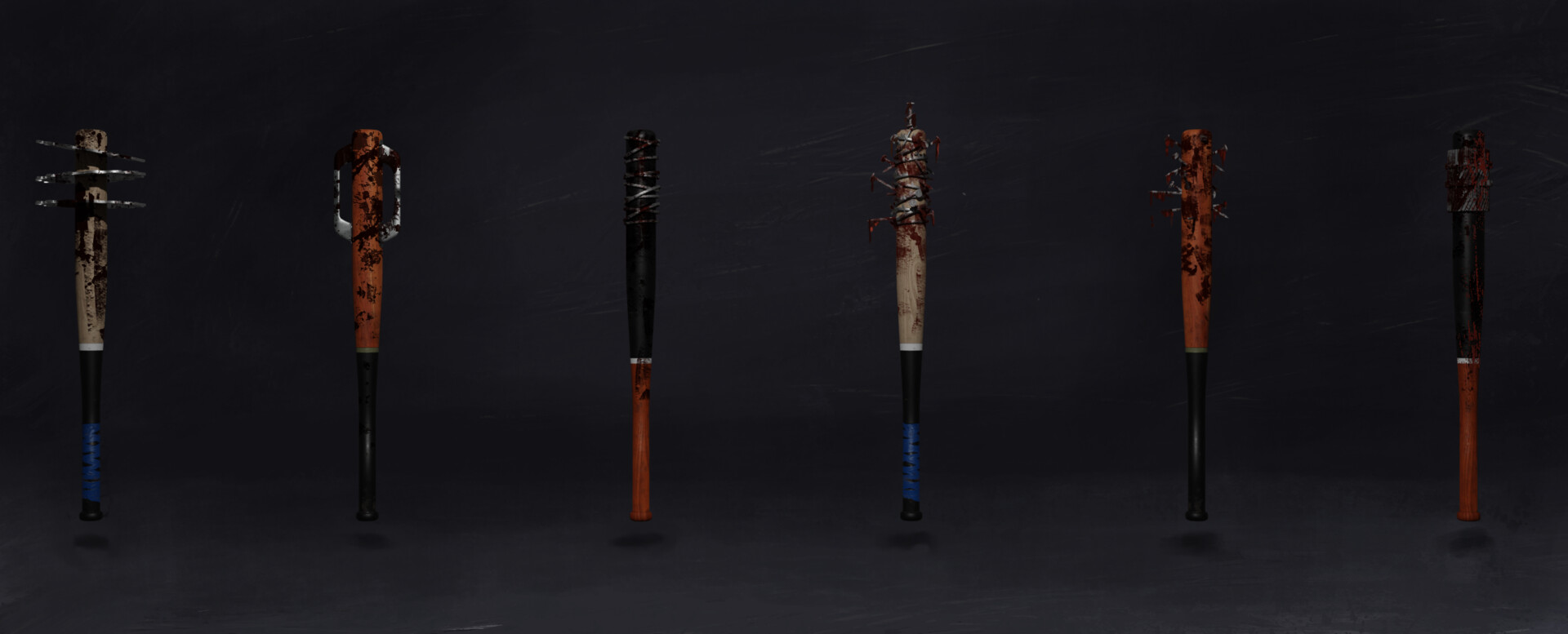 ArtStation - Baseball bats for apocalypse