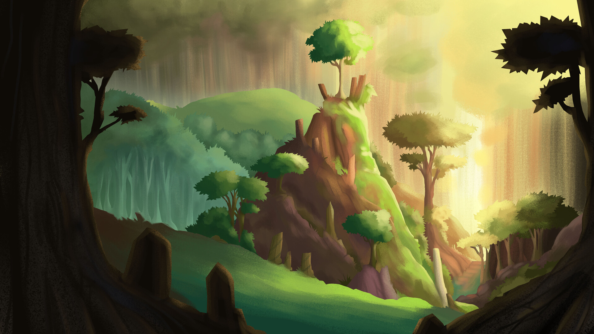 ArtStation - Sacred Grove