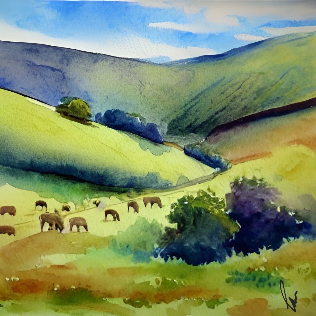 ArtStation - Inverness in Spring