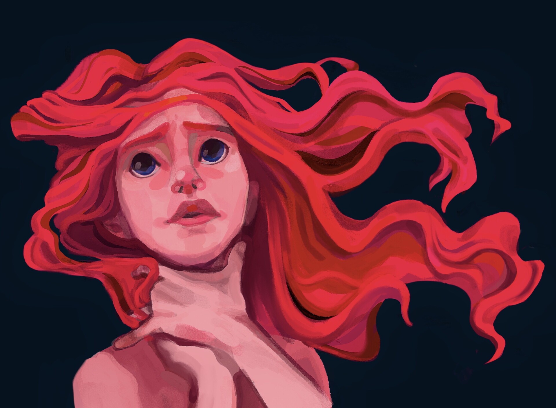 ArtStation - Ariel Fan Art| Disney Fan Art