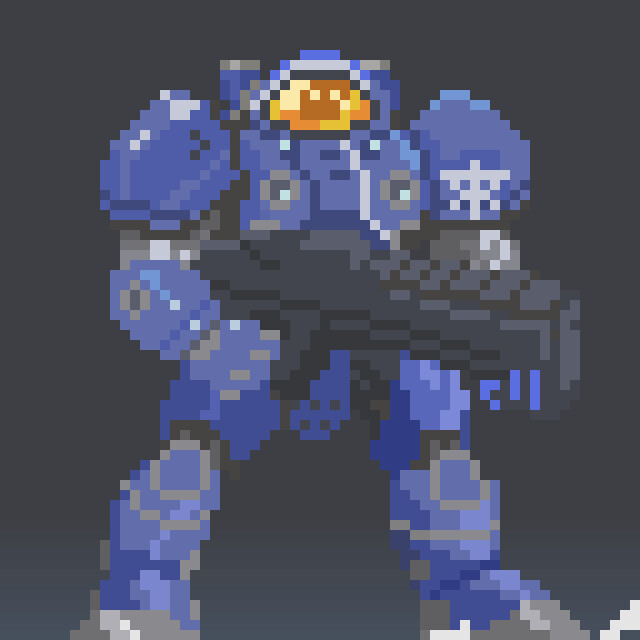 ArtStation - sc2-機槍兵