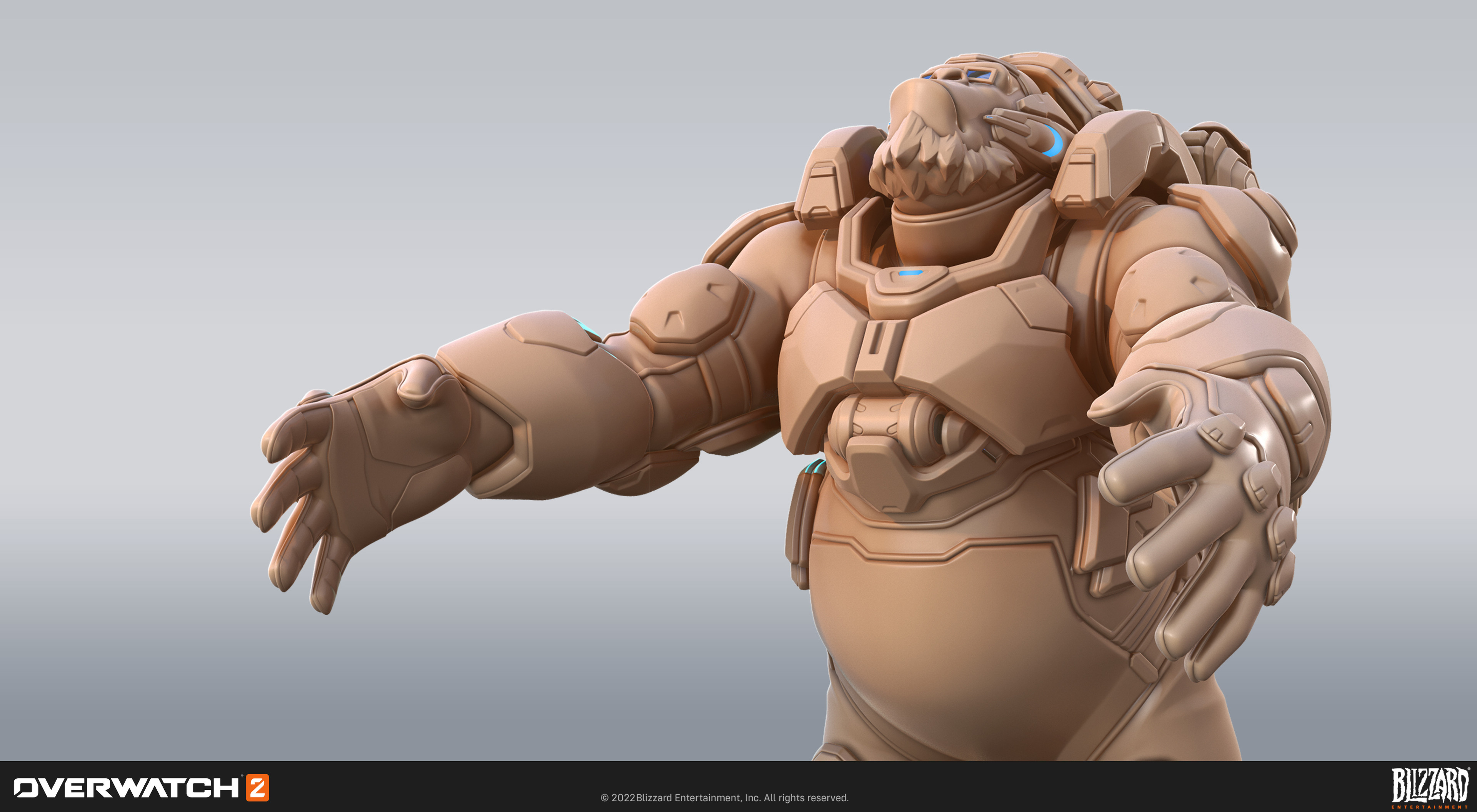 RABCAT GAME ART - Overwatch 2 - Winston