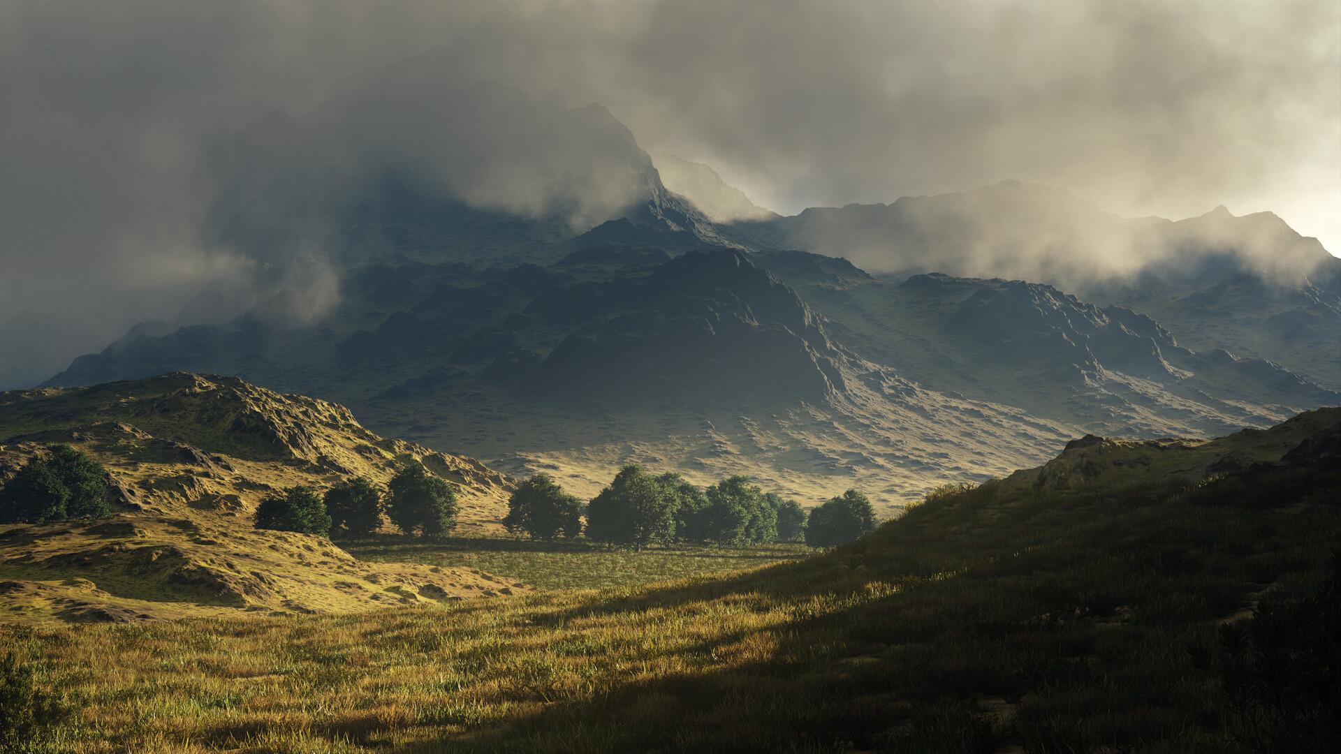 ArtStation - Quick Landscape practice