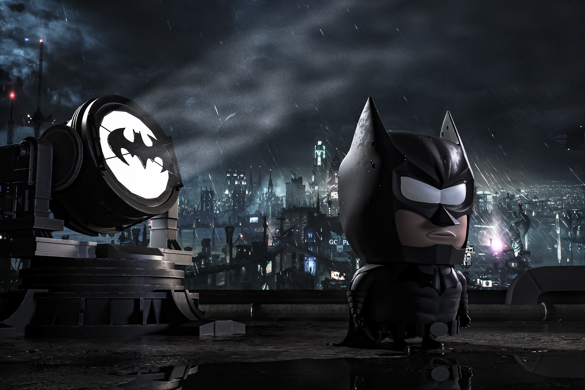 ArtStation - Batman Lil version